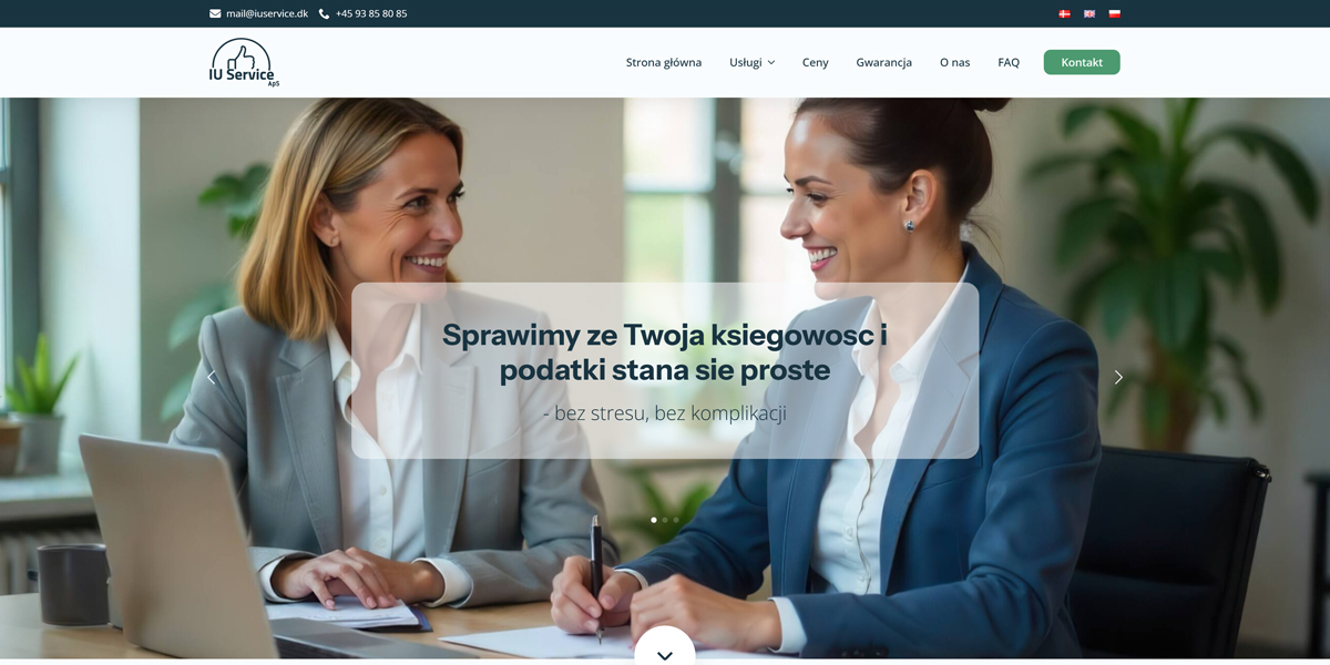 Forside - Polski | IUService ApS
